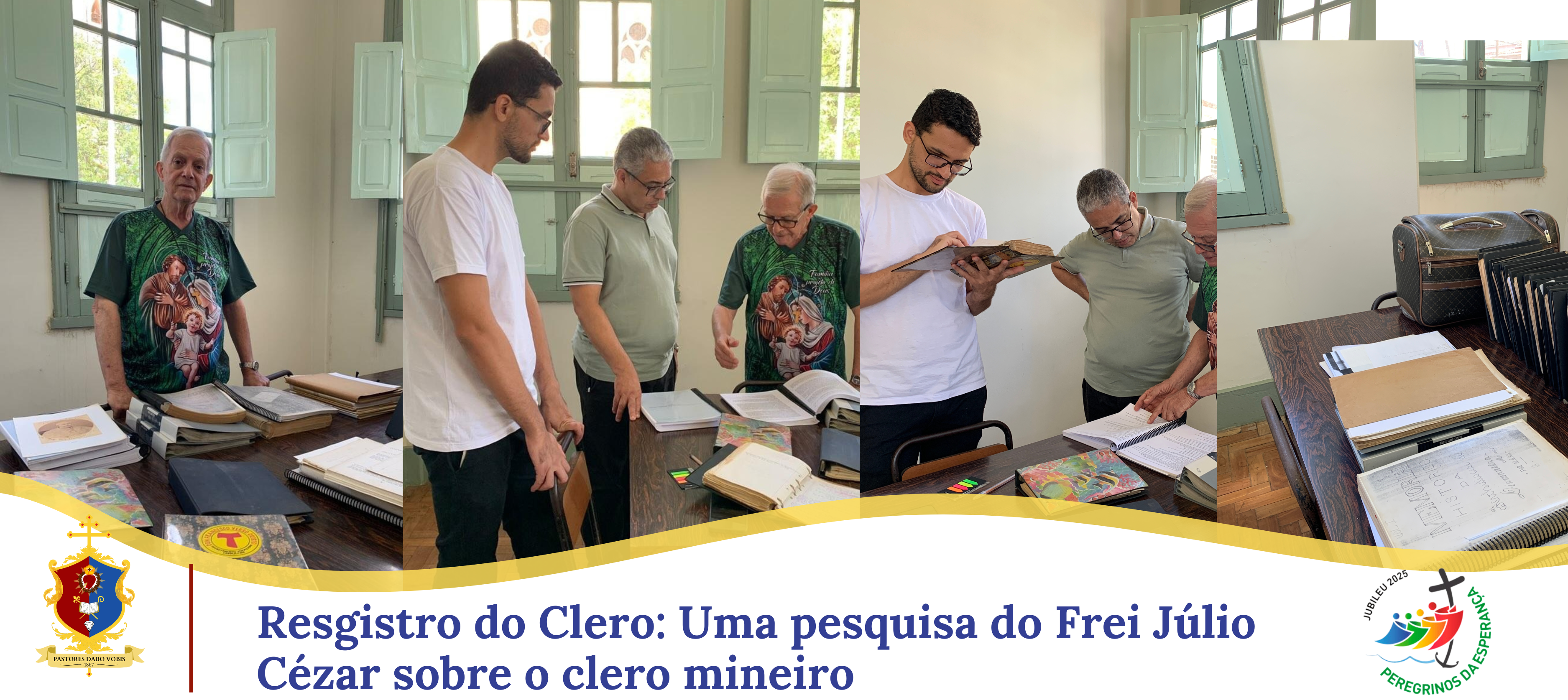 Resgistro do Clero: Uma pesquisa do Frei Júlio Cézar | Seminário ...